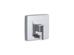 KOHLER Loure Rite-temp Valve Trim With Push-button Diverter - Polished Chrome