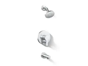 KOHLER Elate Rite-temp Bath And Shower Trim Kit With Push-button Diverter, 1.5 Gpm