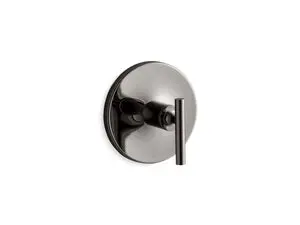 KOHLER Purist Mastershower Temperature Control Valve Trim With Lever Handle - Vibrant Titanium