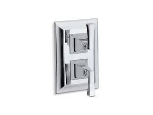 KOHLER Memoirs Stately Mastershower Temperature And Volume Control Valve Trim - Polished Chrome