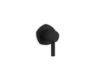 KOHLER Occasion Mastershower Transfer Valve Trim With Lever Handle - Matte Black