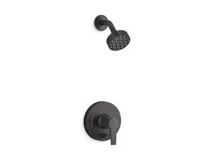 KOHLER Pitch Rite-temp Shower Trim Kit With Push-button Diverter, 1.75 Gpm - Matte Black