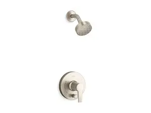 KOHLER Pitch Rite-temp Shower Trim Kit With Push-button Diverter, 1.75 Gpm - Vibrant Brushed Nickel