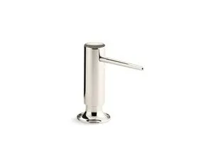 KOHLER Contemporary Design Soap/lotion Dispenser - Vibrant Polished Nickel