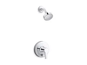 KOHLER Pitch Rite-temp Shower Trim Kit With Push-button Diverter, 2.5 Gpm - Polished Chrome