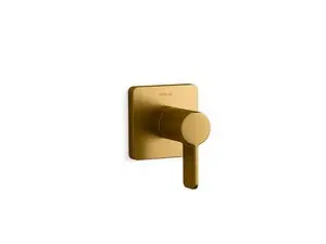 KOHLER Parallel Transfer Valve Trim Vibrant Brushed Moderne Brass