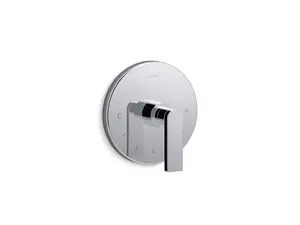 KOHLER Composed Mastershower Temperature Control Valve Trim With Lever Handle - Polished Chrome