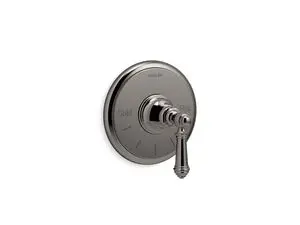 KOHLER Artifacts Mastershower Temperature Control Valve Trim With Lever Handle - Vibrant Titanium