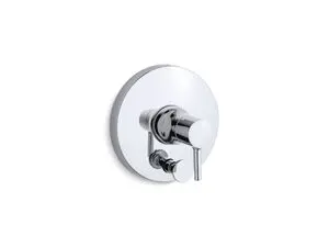 KOHLER Toobi Rite-temp Valve Trim With Push-button Diverter - Polished Chrome