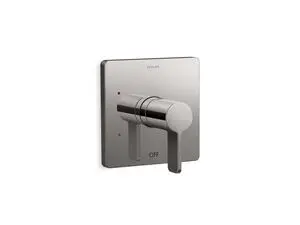 KOHLER Parallel Rite-Temp Shower Valve Trim Vibrant Titanium