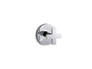 KOHLER Composed Mastershower Volume Control Valve Trim With Cross Handle - Polished Chrome