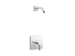KOHLER Parallel Rite-temp Shower Trim Kit, Without Showerhead - Vibrant Titanium