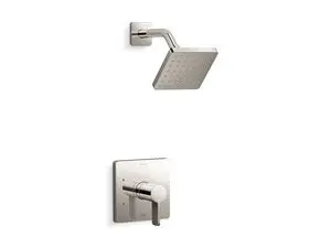 KOHLER Parallel Rite-temp Shower Trim Kit, 2.5 Gpm - Vibrant Polished Nickel