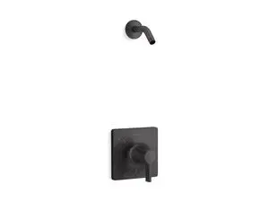 KOHLER Venza Rite-temp Shower Trim Kit, Without Showerhead - Matte Black