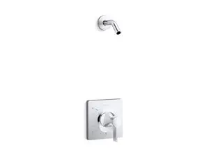 KOHLER Venza Rite-temp Shower Trim Kit, Without Showerhead - Polished Chrome