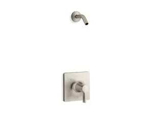 KOHLER Venza Rite-temp Shower Trim Kit, Without Showerhead - Vibrant Brushed Nickel