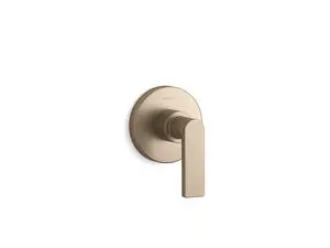 KOHLER Composed Mastershower Transfer Valve Trim With Lever Handle - Vibrant Brushed Bronze