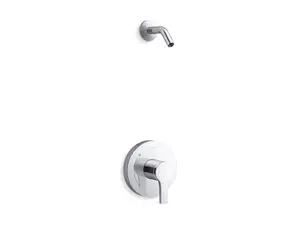 KOHLER Elate Rite-temp Shower Trim Kit, Without Showerhead - Polished Chrome