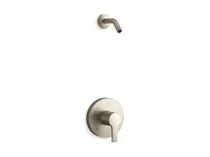 KOHLER Elate Rite-temp Shower Trim Kit, Without Showerhead - Vibrant Brushed Nickel