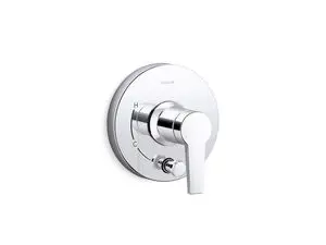 KOHLER Pitch Rite-temp Valve Trim With Push-button Diverter - Polished Chrome