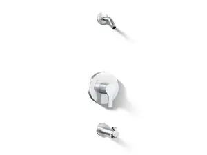 KOHLER Elate Rite-temp Bath And Shower Trim Kit, Without Showerhead - One-color