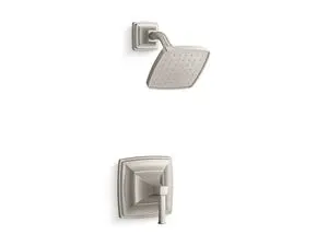 KOHLER Riff Rite-Temp Shower Trim Kit, 2.5 Gpm Vibrant Brushed Nickel