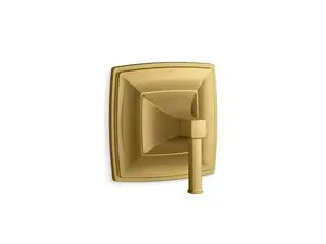 KOHLER Riff Rite-temp Valve Trim - Vibrant Brushed Moderne Brass