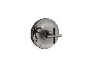 KOHLER Purist Rite-temp Valve Trim With Cross Handle - Vibrant Titanium
