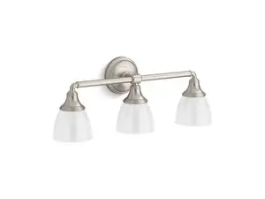 KOHLER Devonshire Three-light Sconce Brushed Nickel