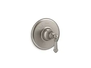 KOHLER Artifacts Rite-temp Valve Trim With Lever Handle - Vibrant Brushed Nickel