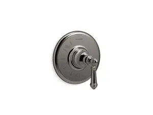 KOHLER Artifacts Rite-temp Valve Trim With Lever Handle - Vibrant Titanium
