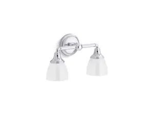 KOHLER Devonshire Two-light Sconce - Polished Chrome