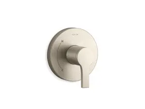 KOHLER Elate Rite-temp Valve Trim - Vibrant Brushed Nickel