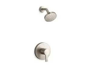 KOHLER Elate Rite-Temp Shower Trim Kit, 1.5 Gpm Vibrant Brushed Nickel