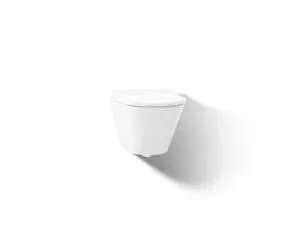 KOHLER Brazn Wall-hung Round-front Toilet, Dual-flush