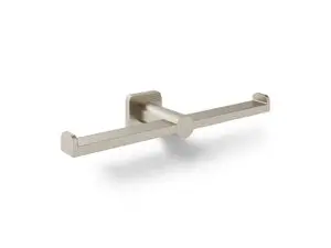 KOHLER Parallel Double Toilet Paper Holder - Vibrant Brushed Nickel