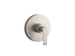 KOHLER Avid Rite-temp Valve Trim With Lever Handle - Vibrant Brushed Nickel