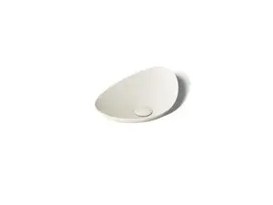 KOHLER Veil 21" Oval Vessel Bathroom Sink, No Overflow - One-color