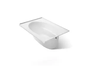 KOHLER Windward 60" X 42" Alcove Bath, Right Drain - One-color