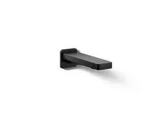 KOHLER Parallel Wall-mount Bath Spout Matte Black