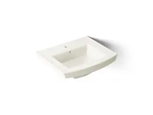 KOHLER Archer 24" Rectangular Pedestal Bathroom Sink - One-color