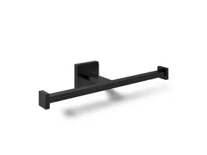 KOHLER Square Double Toilet Paper Holder - Matte Black