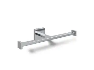 KOHLER Square Double Toilet Paper Holder - Polished Chrome