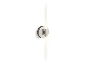 KOHLER Components Two-light Led Sconce - Brushed Nickel