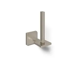KOHLER Square Vertical Toilet Paper Holder - Vibrant Brushed Nickel