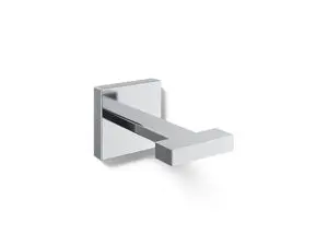 KOHLER Square Robe Hook - Polished Chrome