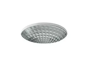 KOHLER Kallos 16" Round Undermount Bathroom Sink, No Overflow