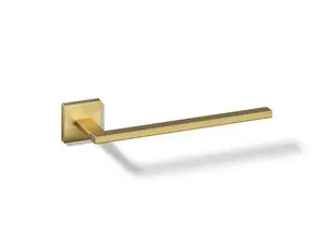 KOHLER Square Towel Arm - Vibrant Brushed Moderne Brass