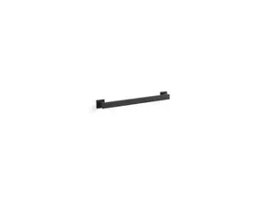 KOHLER Square 18" Grab Bar Matte Black