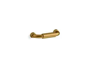 KOHLER Tone 3" Cabinet Pull - Vibrant Brushed Moderne Brass
